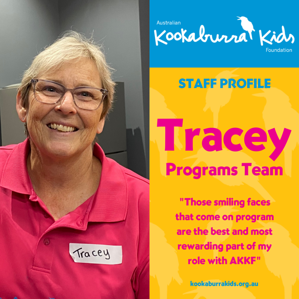 Staff Profile - Tracey! | Kookaburra Kids