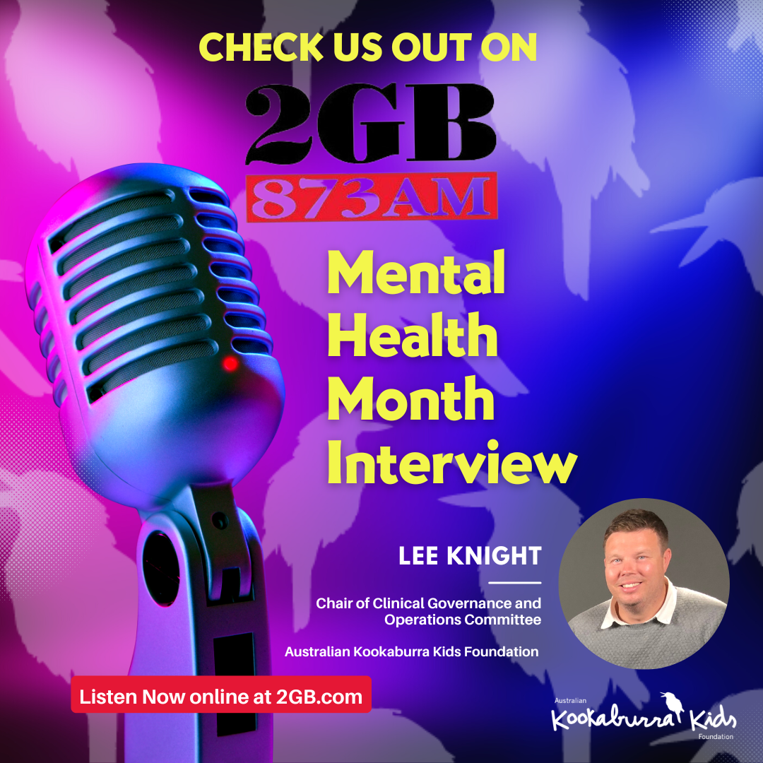 Mental Health Month Radio Interview with Lee Knight | Kookaburra Kids